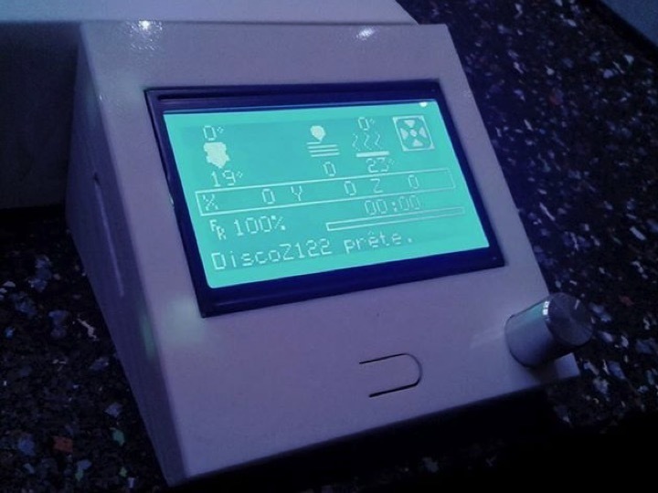 Free STL file Single part case LCD 12864, and LCD12864A/B, Full Graphic ...