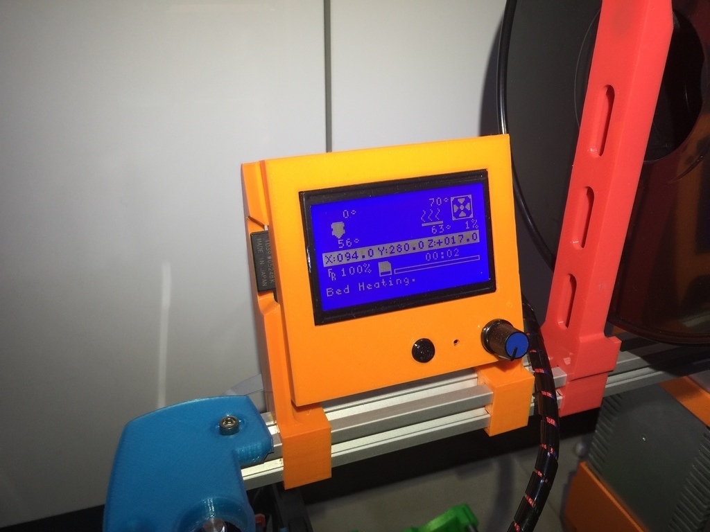 Free 3D file Full Graphic Smart Controller Mount for 3D Printer・3D ...