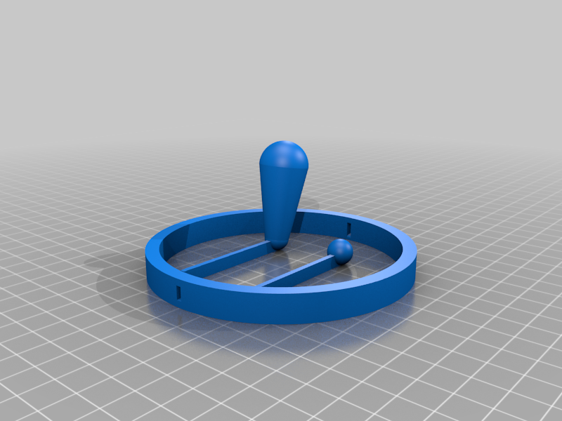 Free STL file Floating Top・3D printable design to download・Cults