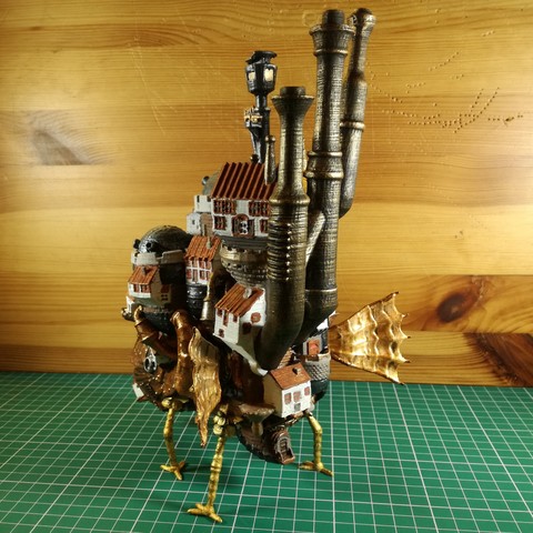 3D printing Howl's Moving Castle ・ Cults