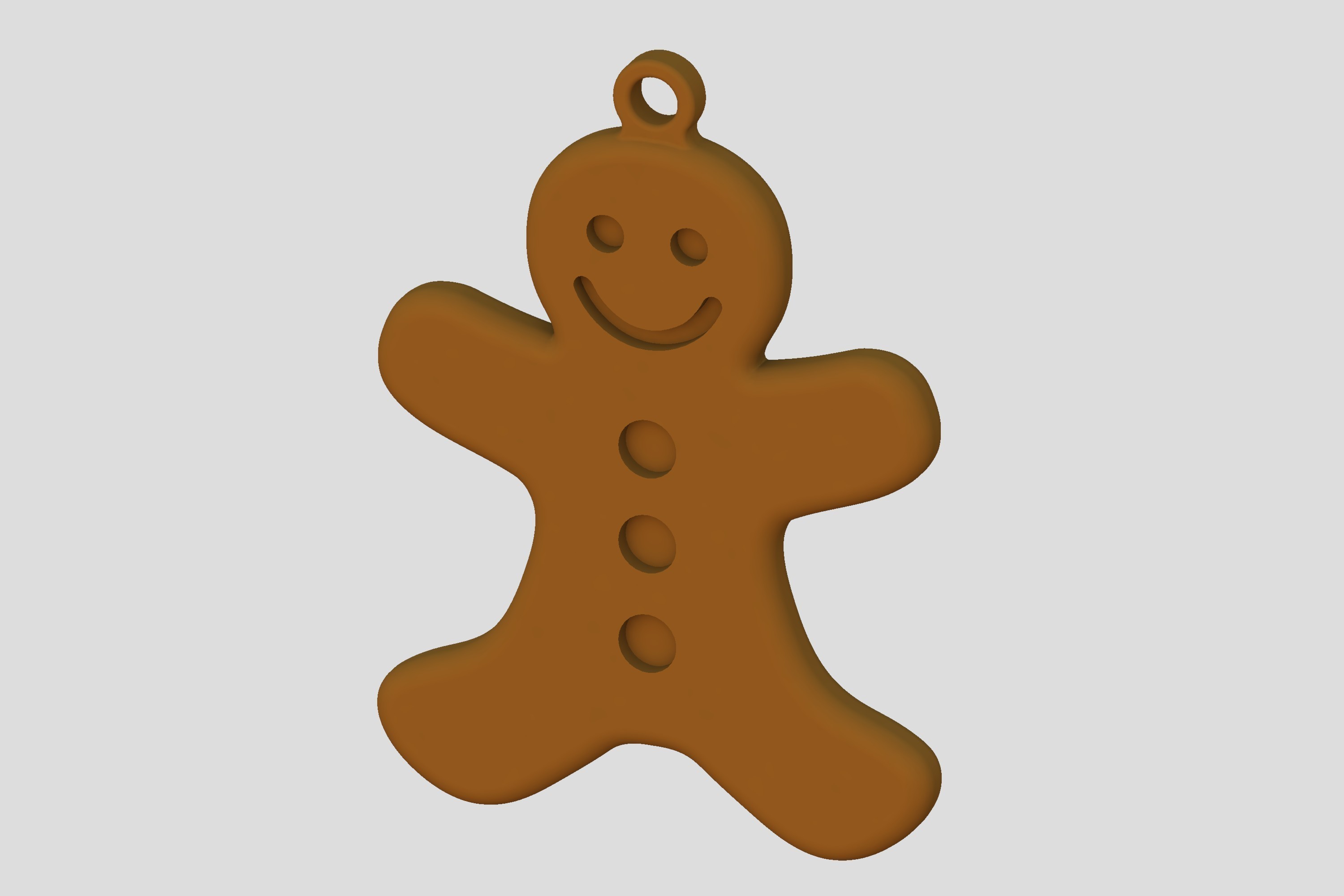 Free STL file Gingerbread Figure・3D print design to download・Cults