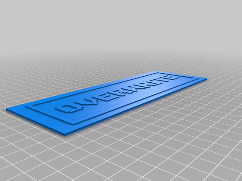 Free STL file xtale overwrite button 👽・3D printing model to download・Cults