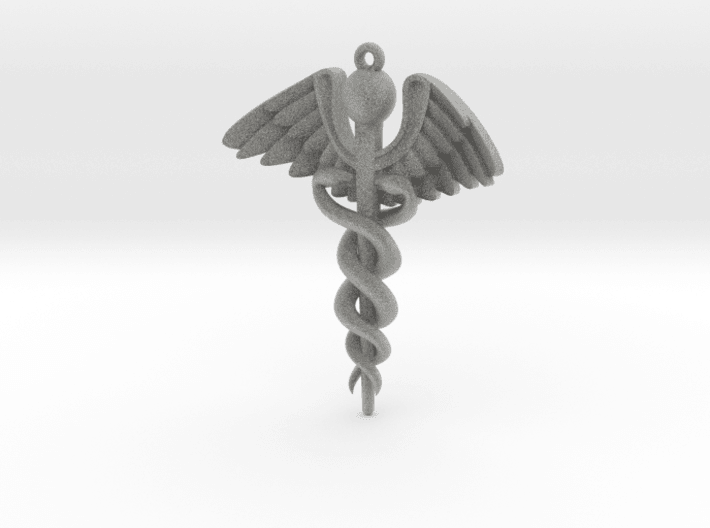STL file Caduceus・3D printing model to download・Cults