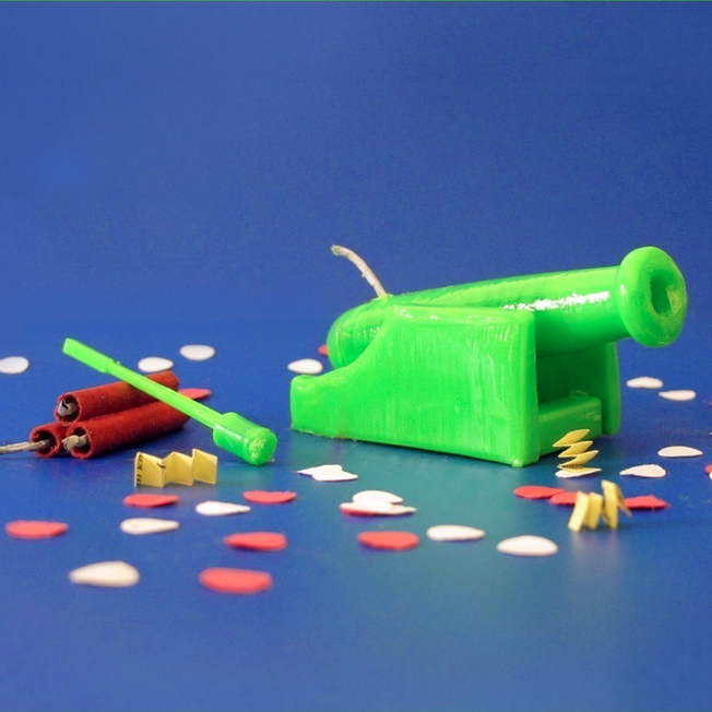 Free 3D file Zheng3 Firecracker Cannon・3D printing idea to download・Cults