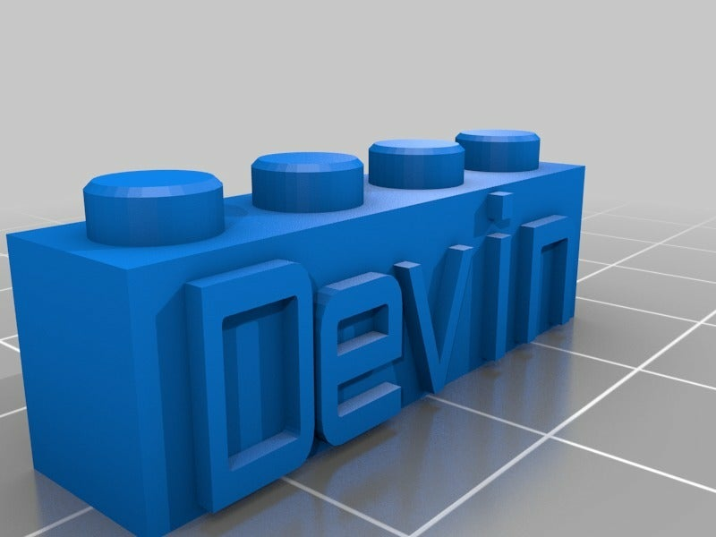 Free STL file Devin 🏗・3D print design to download・Cults