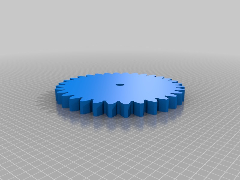 Free 3D file large 8mm gear・3D print design to download・Cults