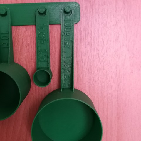 Download free STL file measuring cups kitchen anet 10 • 3D print design ...