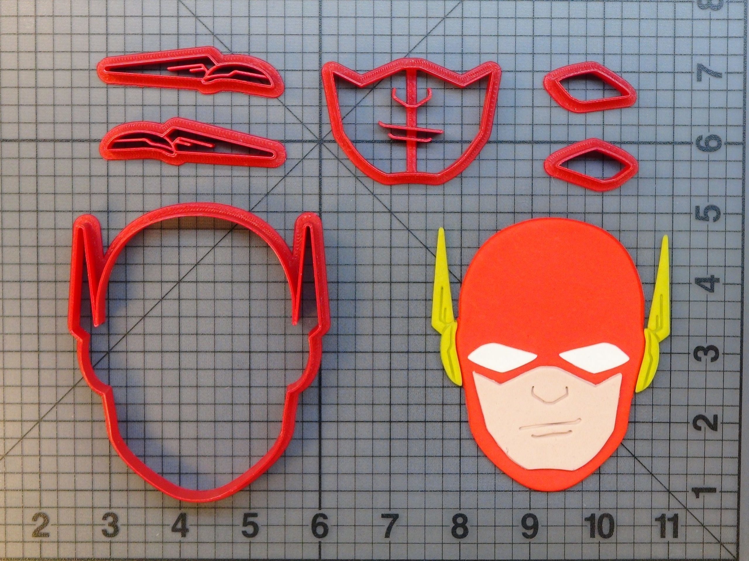 STL file THE FLASH COOKIE CUTTER (CORTADOR FLASH MODULADO) 🍪・Template ...