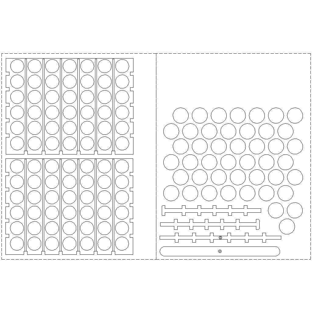 Archivo STL gratis Conectar cuatro cnc/láser・Plan imprimible en 3D para ...