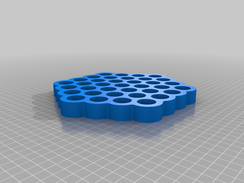 Free STL file Circle Honeycomb Trivet・3D printer design to download・Cults