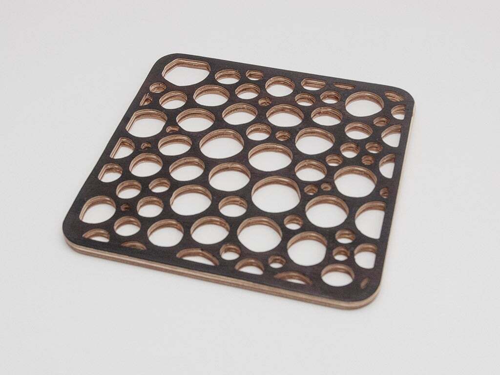 Free STL file Bubble Trivet cnc/laser・3D print model to download・Cults