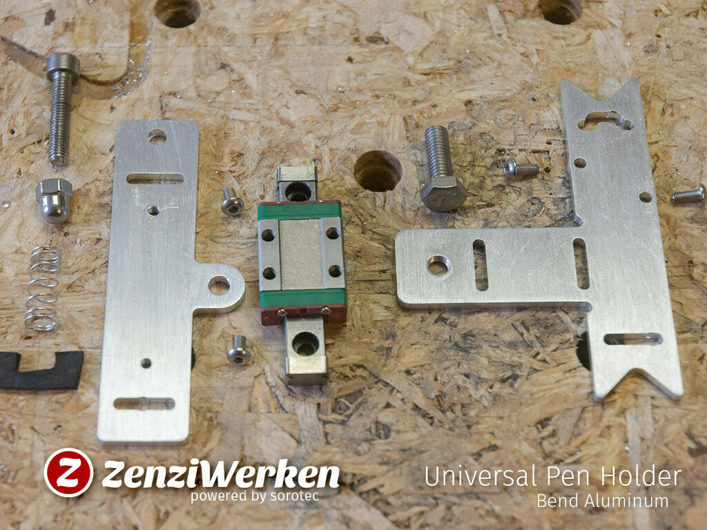 Free 3D file Universal-Pen-Holder (for a CNC)・3D printing model to ...