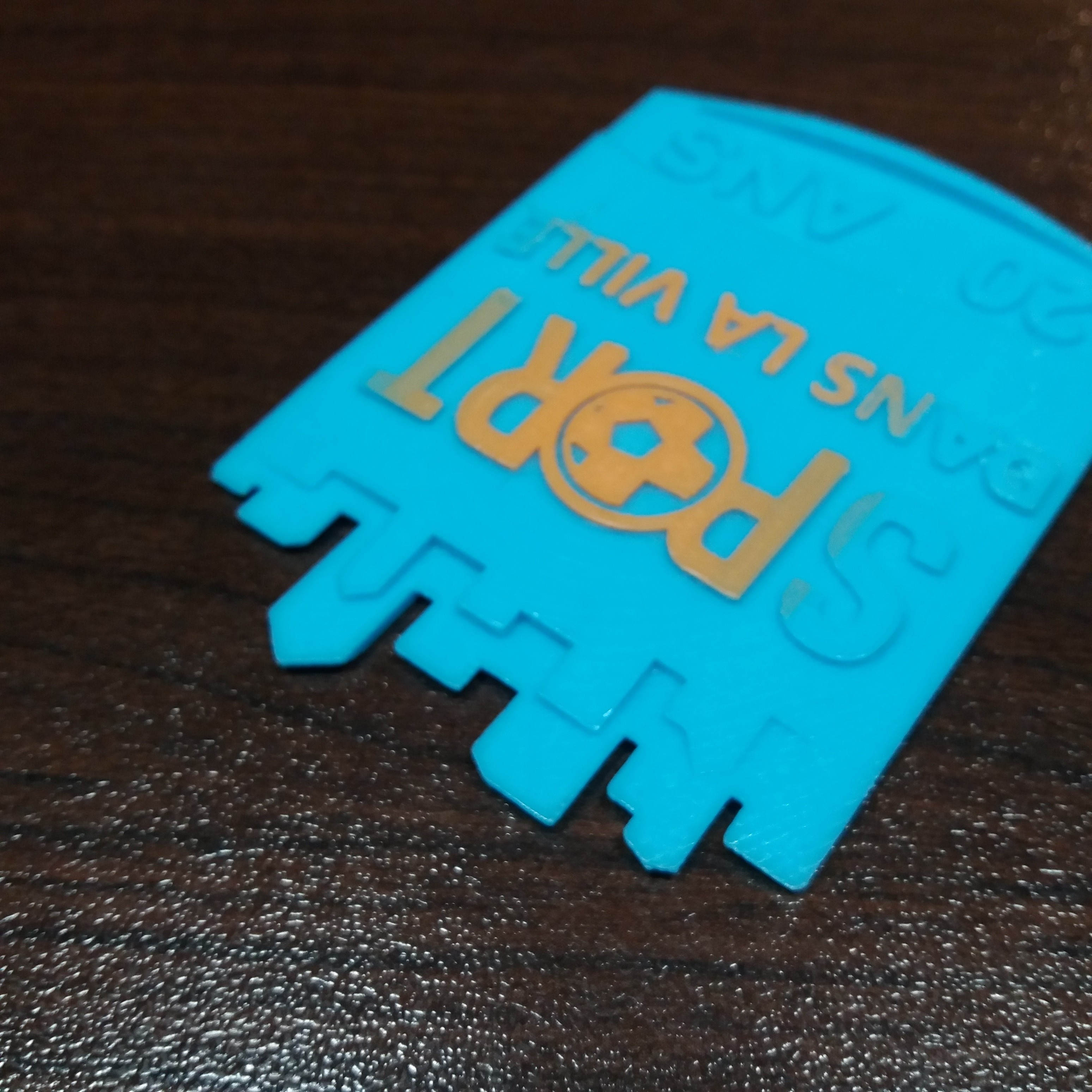 Free STL file Sport Badge in the city 📛・3D printer design to download・Cults