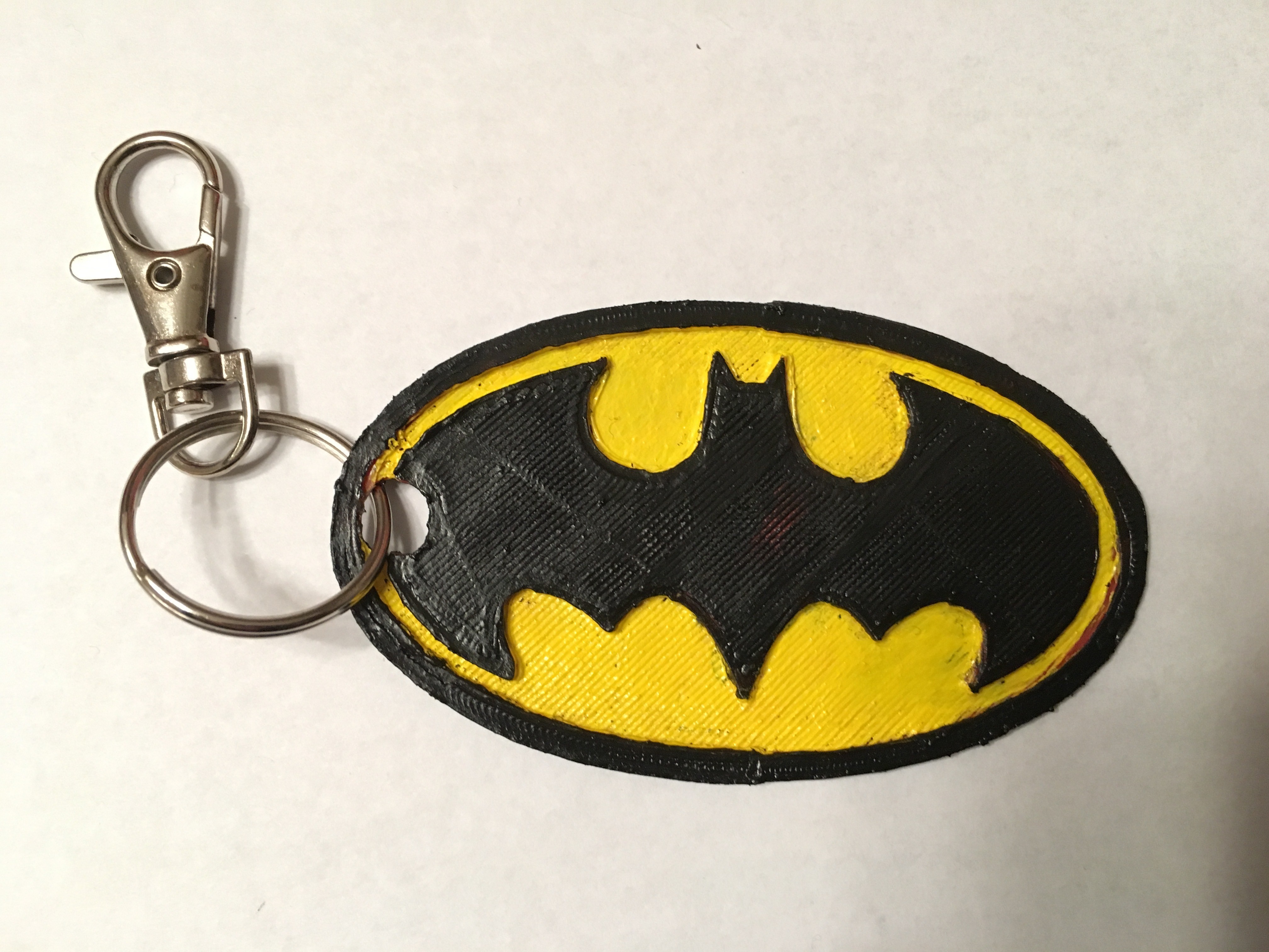 Download STL file Bat Man Keychain • Object to 3D print ・ Cults