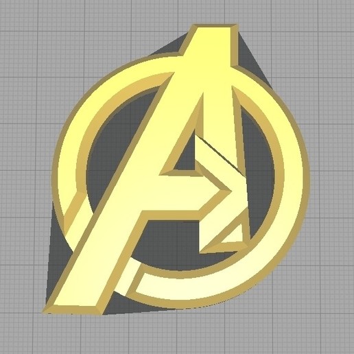 Download 3D model Avengers Logo ・ Cults