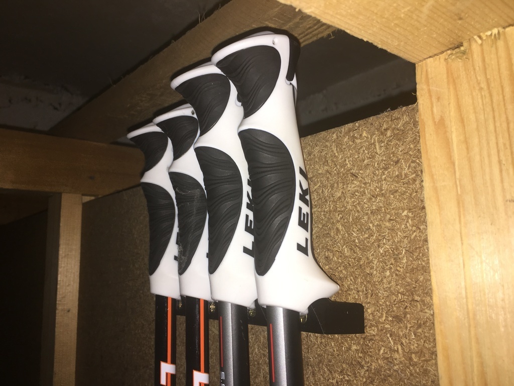 Fichier 3D gratuit Support LEKI sticks - support bâtons LEKI・Idée pour ...