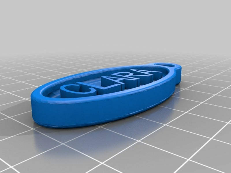 Free STL file Clara Keychain・3D print object to download・Cults