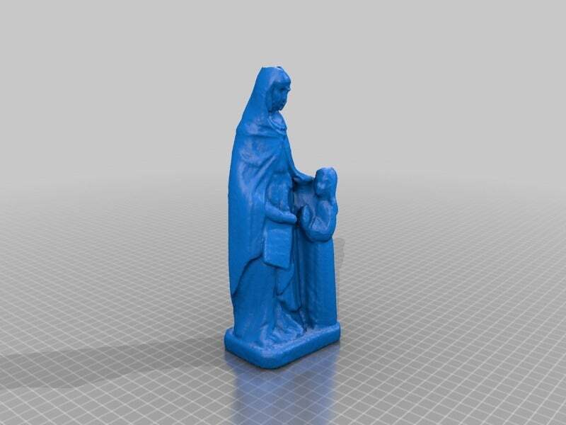 Free STL file A Saint・3D printer design to download・Cults