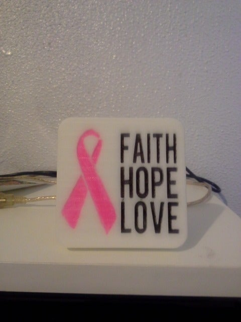 Free STL file MY CANCER RIBBON HITCH・3D print design to download・Cults