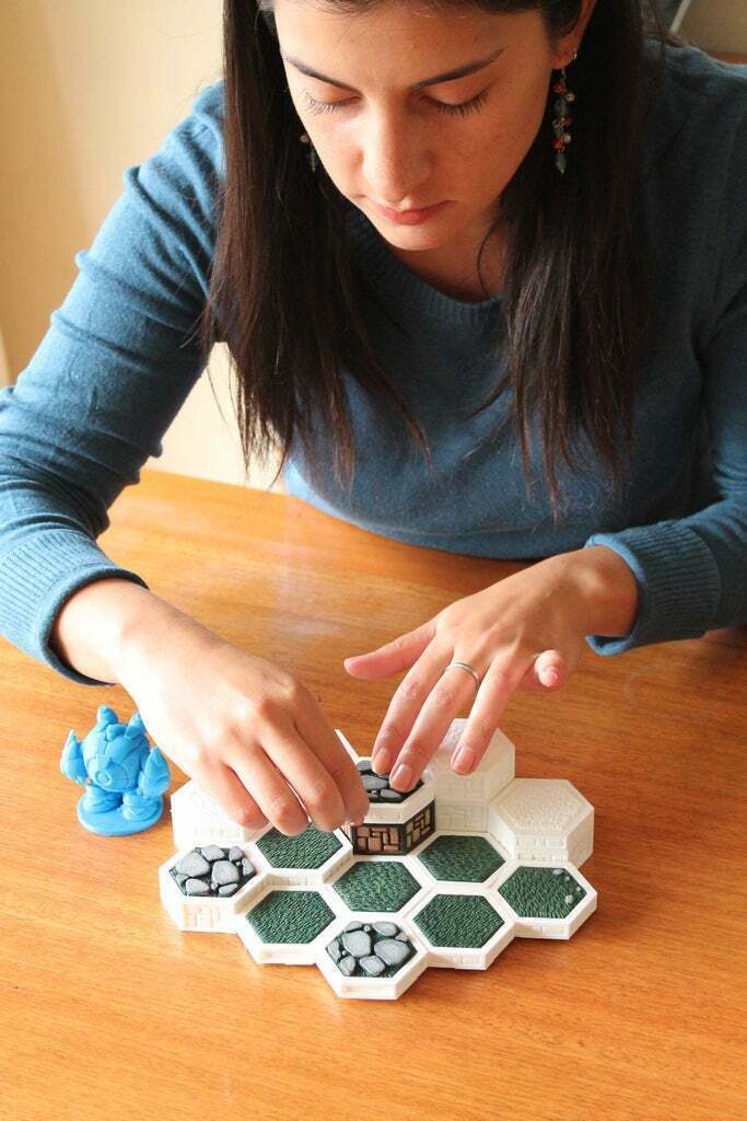 Free STL file Open Board Game. Grass Surface Brick 🌱・3D printable ...