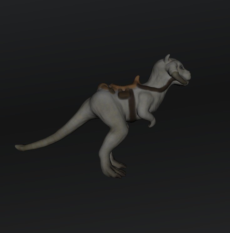 Fichier 3D Tauntaun・Design pour imprimante 3D à télécharger・Cults