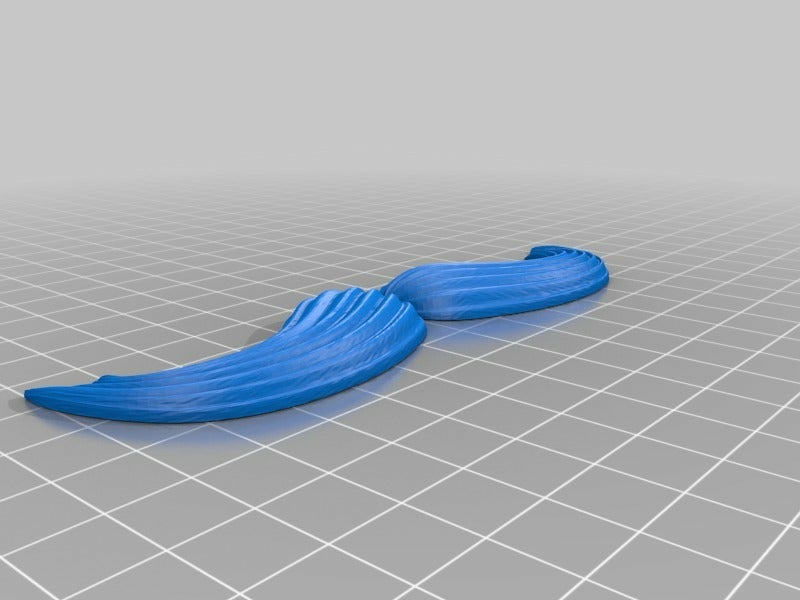 Free STL file Fancy Instrument Mustache 🧔・3D printer design to download ...