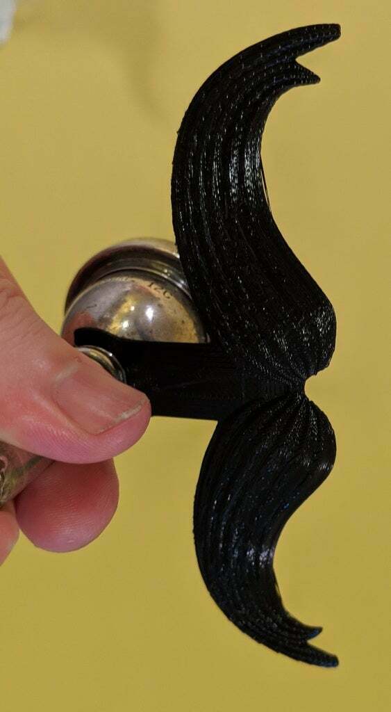 Free STL file Fancy Instrument Mustache 🧔・3D printer design to download ...