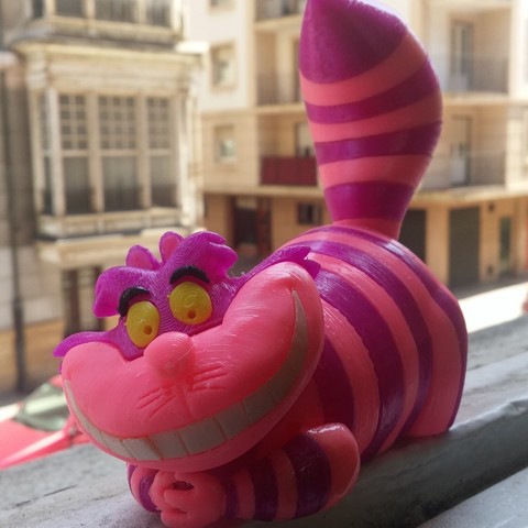 3D printer Cheshire Cat • made with Up 2Plus ・ Cults