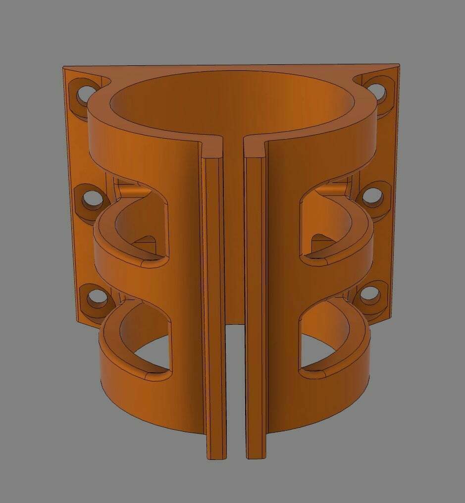 Free STL file Motor mount RS-CNC 65mm・Model to download and 3D print・Cults