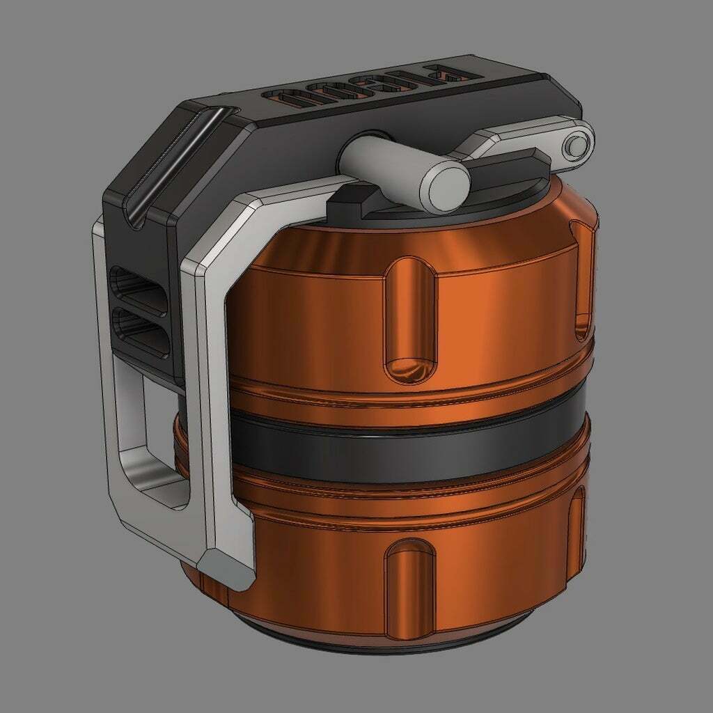 Free STL file Grenade Box 📦・3D printer model to download・Cults