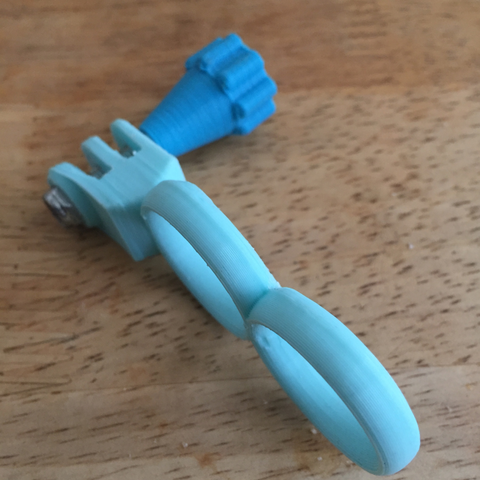 Download free 3D model Customizable GoPro Knuckle Grip ・ Cults