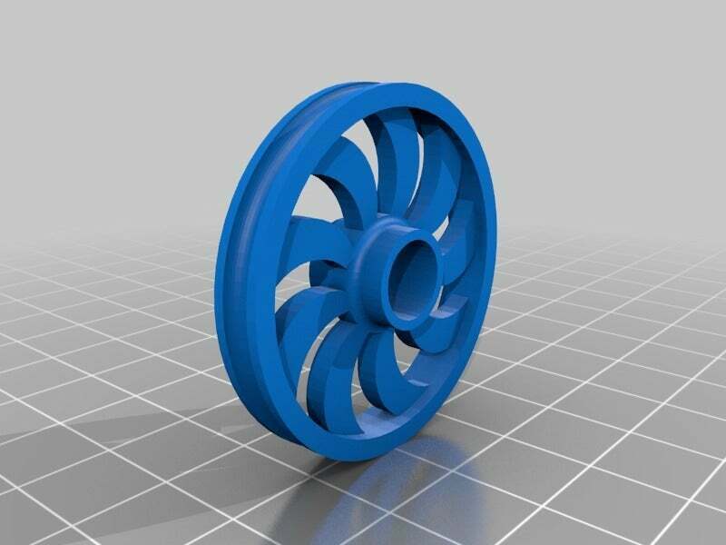 Free STL file R/C Drag Car Front Wheel (Rail or Doorslammer)・3D printer ...