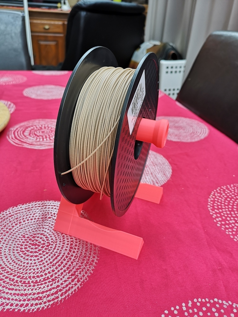 Free 3D file Filament Holder for small printer stand alone ( on desk ...