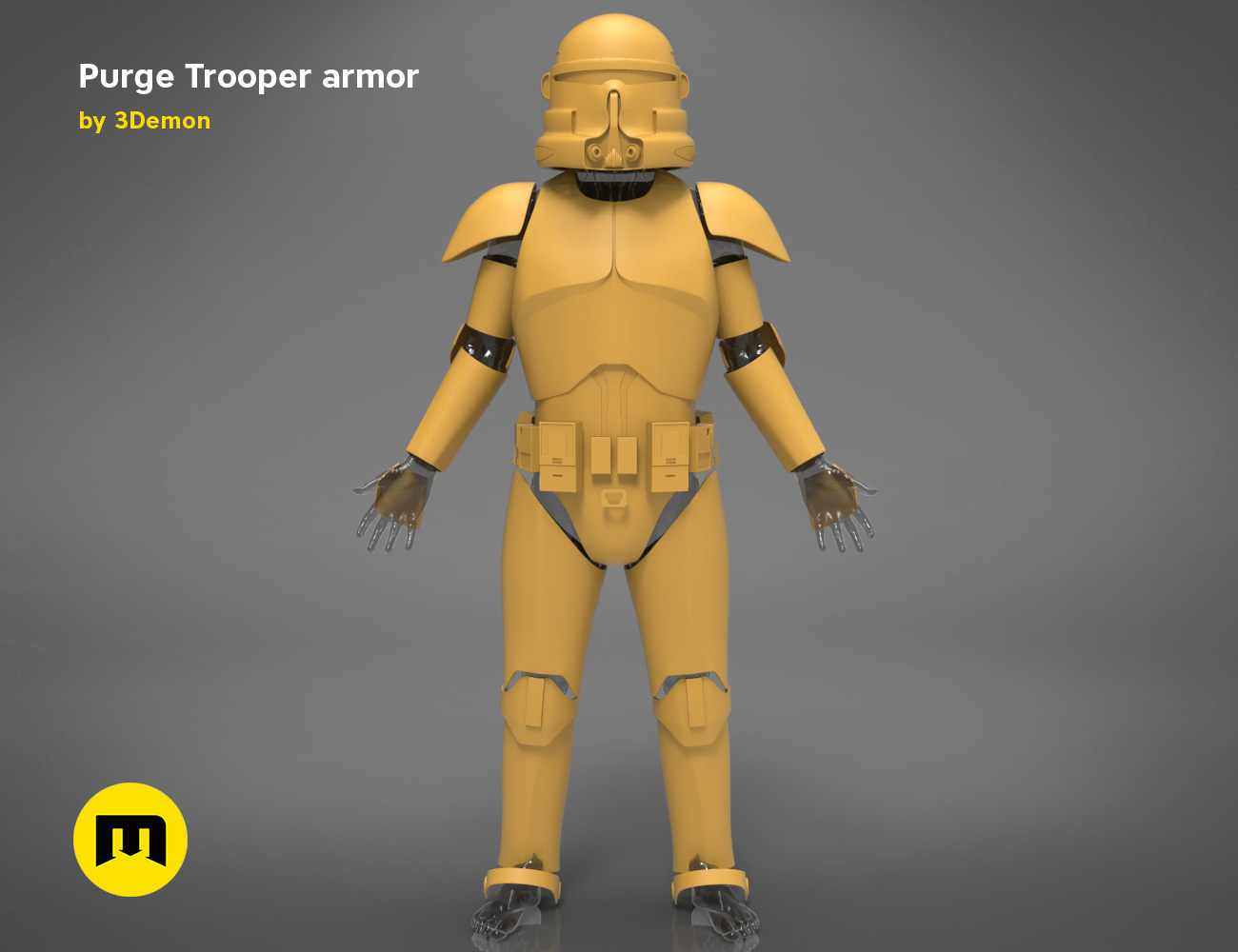 Archivo 3D Armadura de soldado de la purga 🫡・Objeto para impresora 3D ...