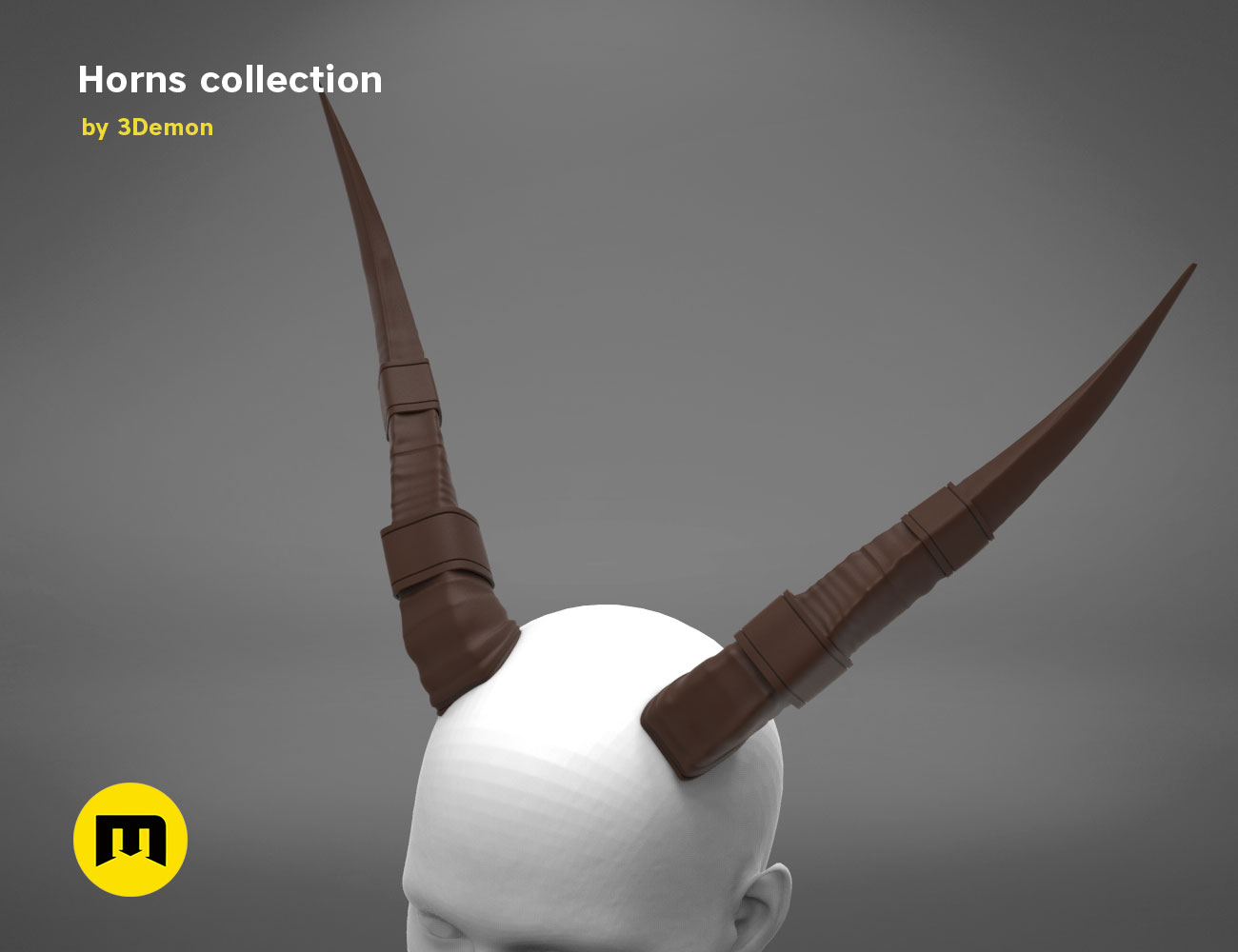 3D file Horns collection 1 🤘・3D printer model to download・Cults