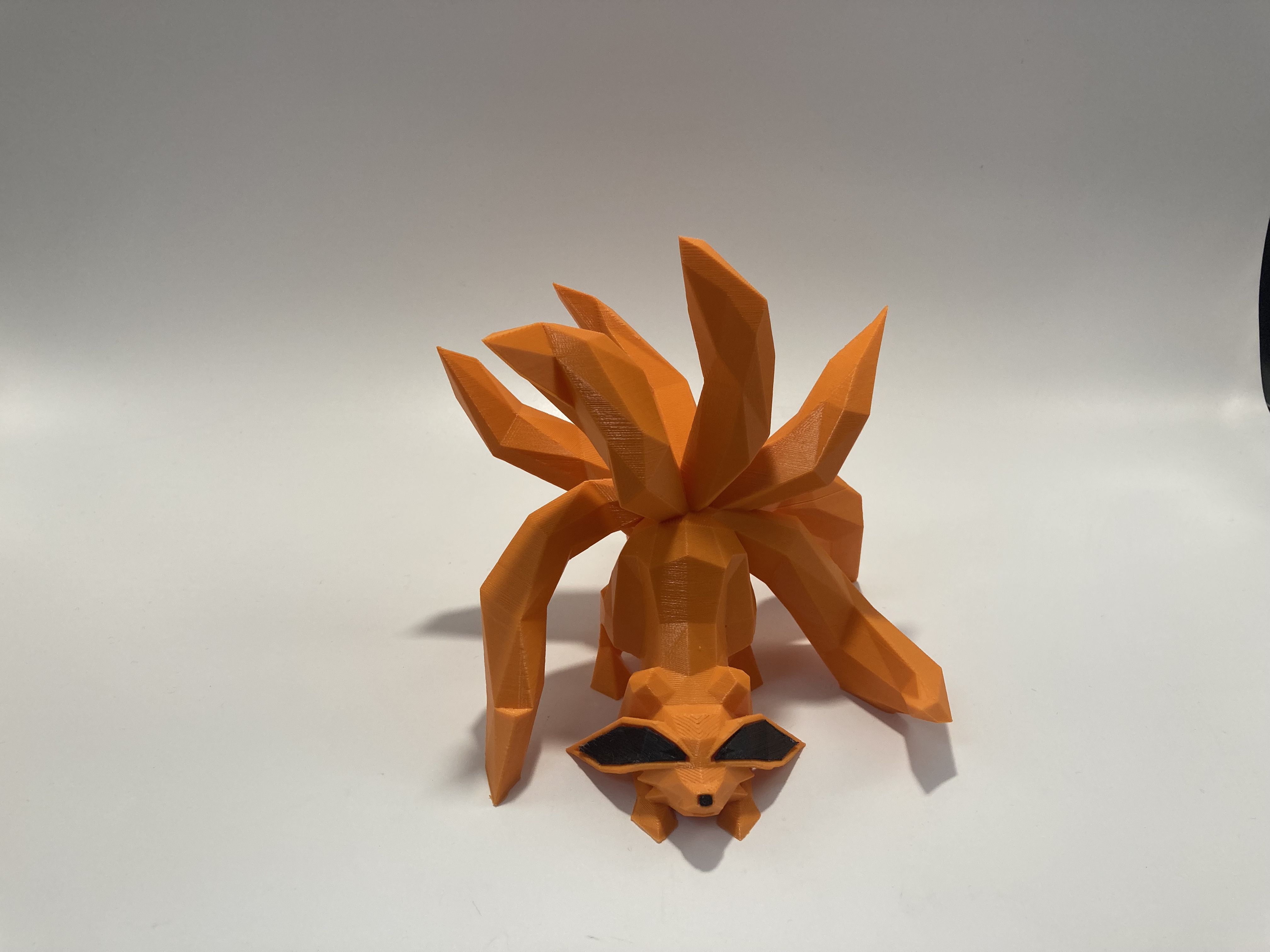 Nine Tails Papercraft Template