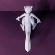 Download 3D printing designs Mewtwo Low-poly Pokemon ・ Cults