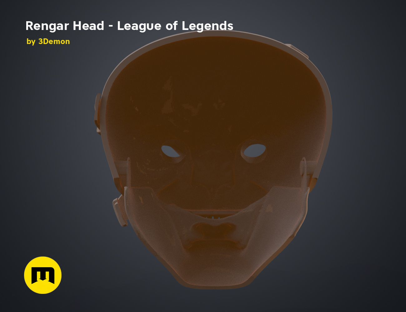 3D file Rengar Head – League of Legends 🎮・Model to download and 3D ...