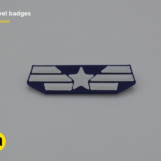 Descargar archivo STL Insignias Marvel Impresión simple de color • Plan ...