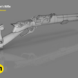 Download OBJ file Ashe’s rifle from overwatch • 3D printable design ・ Cults