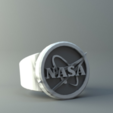 Télécharger fichier STL gratuit Ring Nasa • Modèle à imprimer en 3D ・ Cults