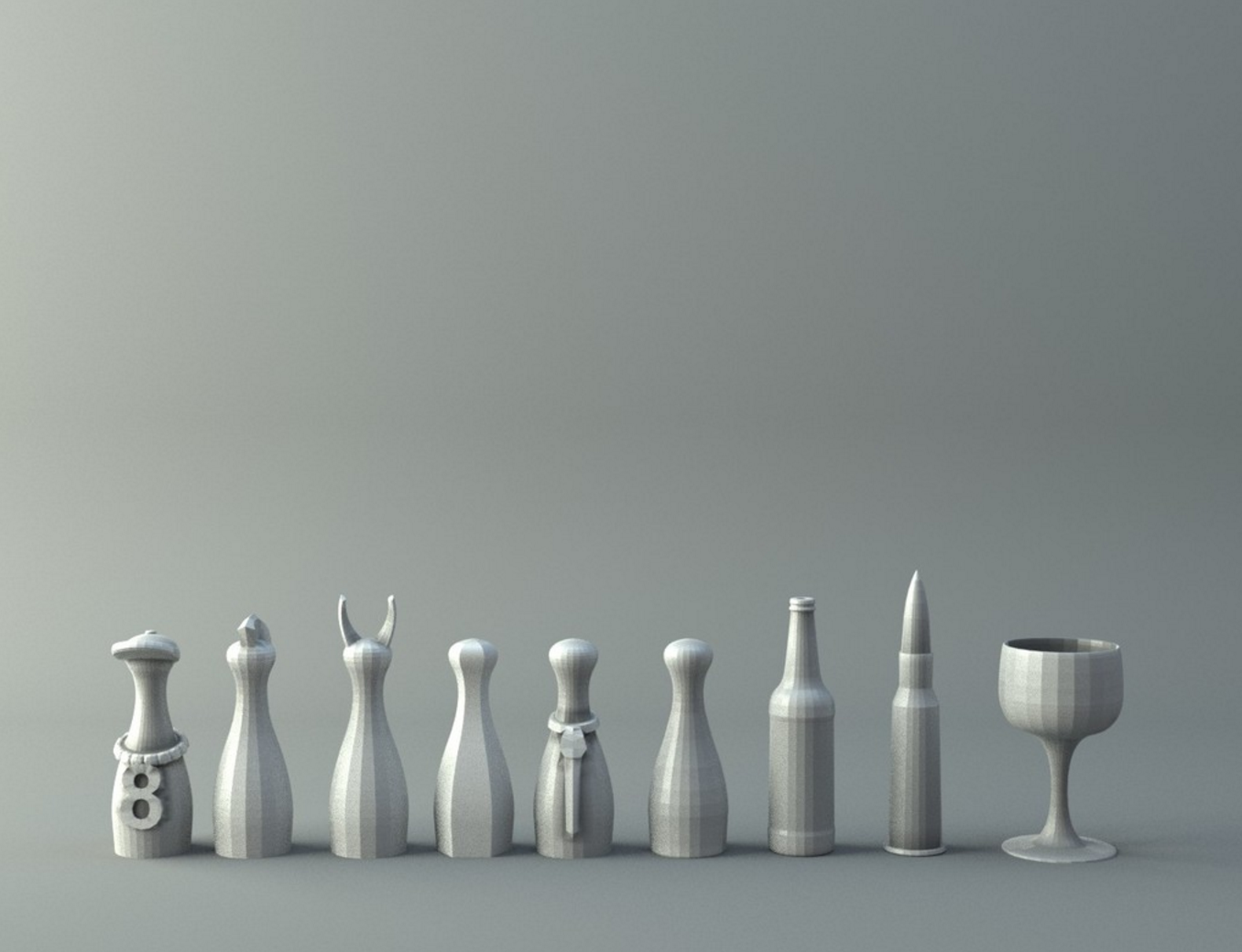 Free STL file Boardgame figures ♟・3D print object to download・Cults
