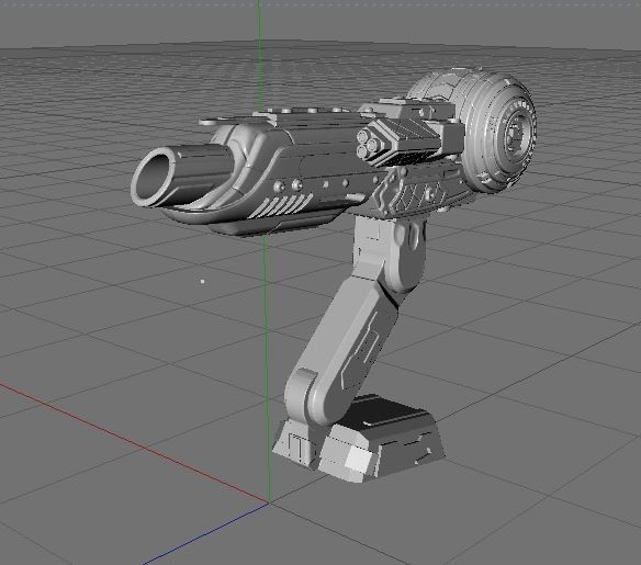 Файл STL Predator Shoulder Cannon・3D-печатная модель для загрузки・Cults