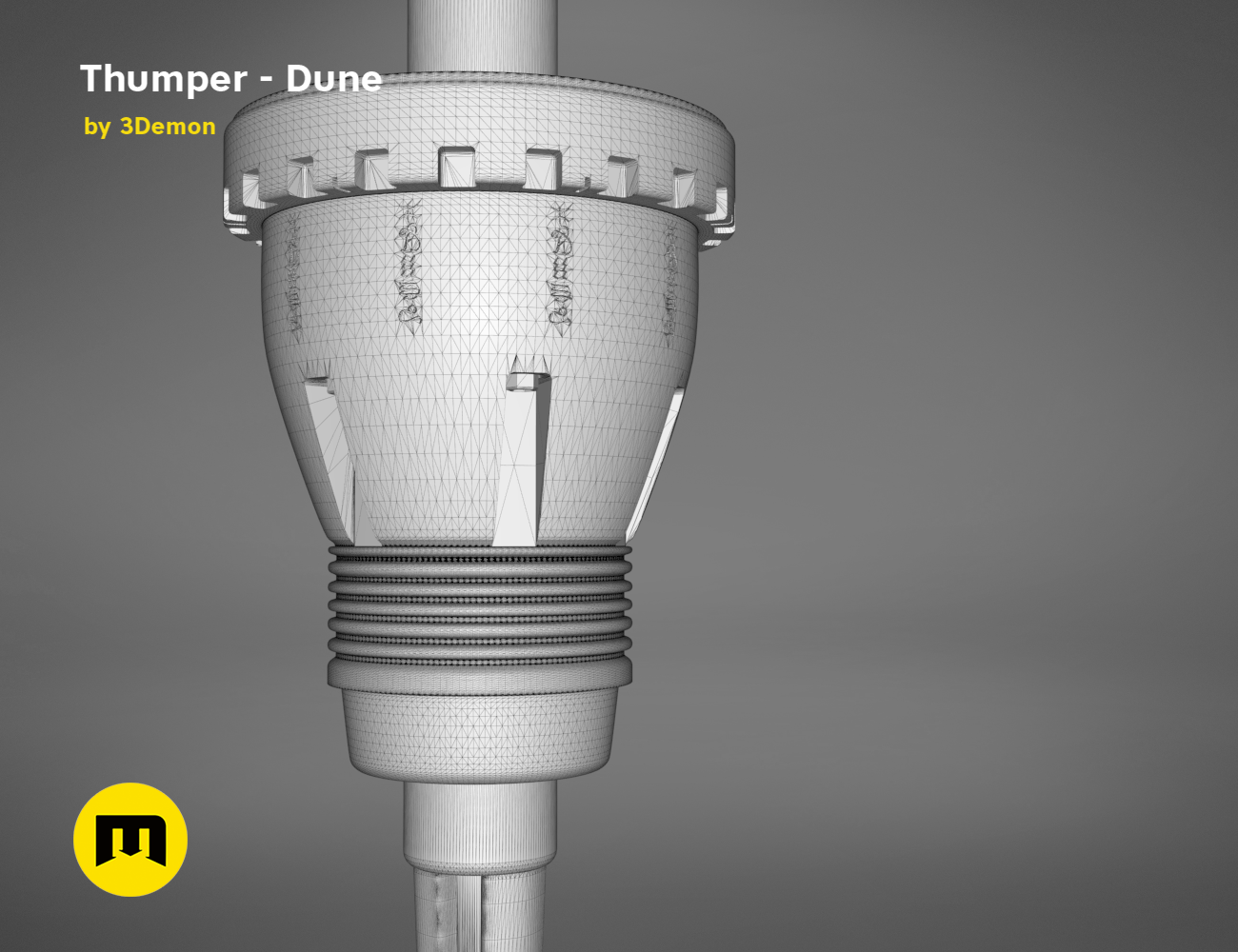 3D file Thumper - Dune 🔫・Template to download and 3D print・Cults