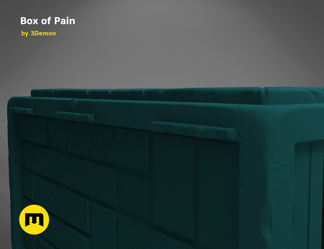 3D file Box of Pain 📦・Template to download and 3D print・Cults