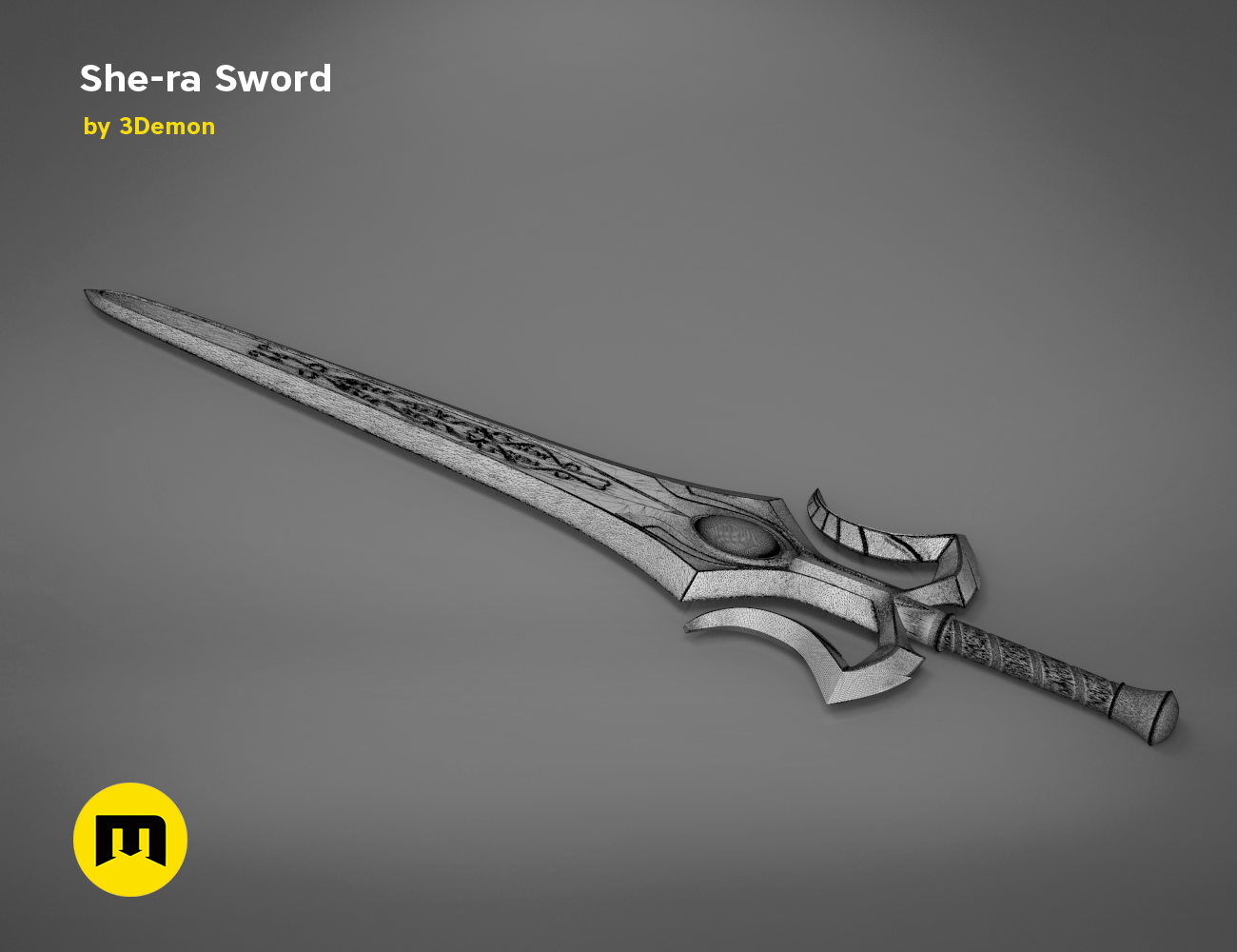 3D file She-Ra Sword of Protection 🗡️・3D printer model to download・Cults