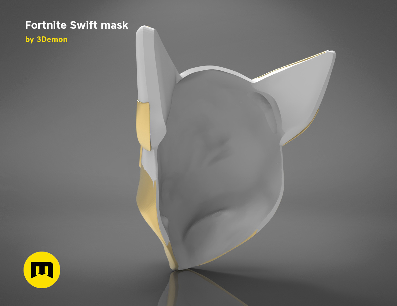 STL-Datei Fortnite Swift Maske 🆒・3D-Druck-Idee zum Herunterladen・Cults