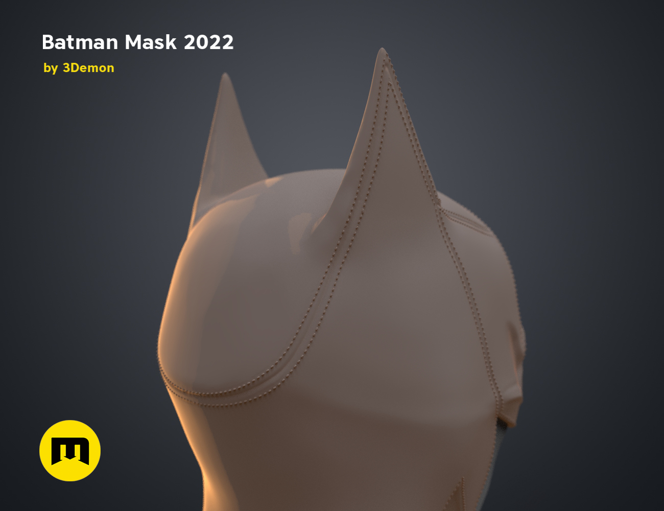 3D file Batman Mask – The Batman 🎬・3D printing template to download・Cults