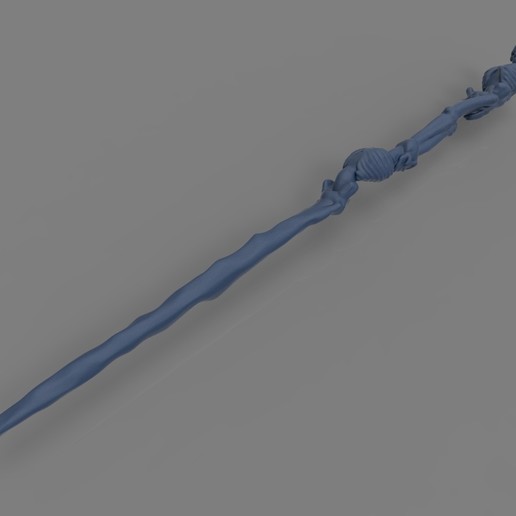 Download 3D model Death Eater Skeleton Wand ・ Cults
