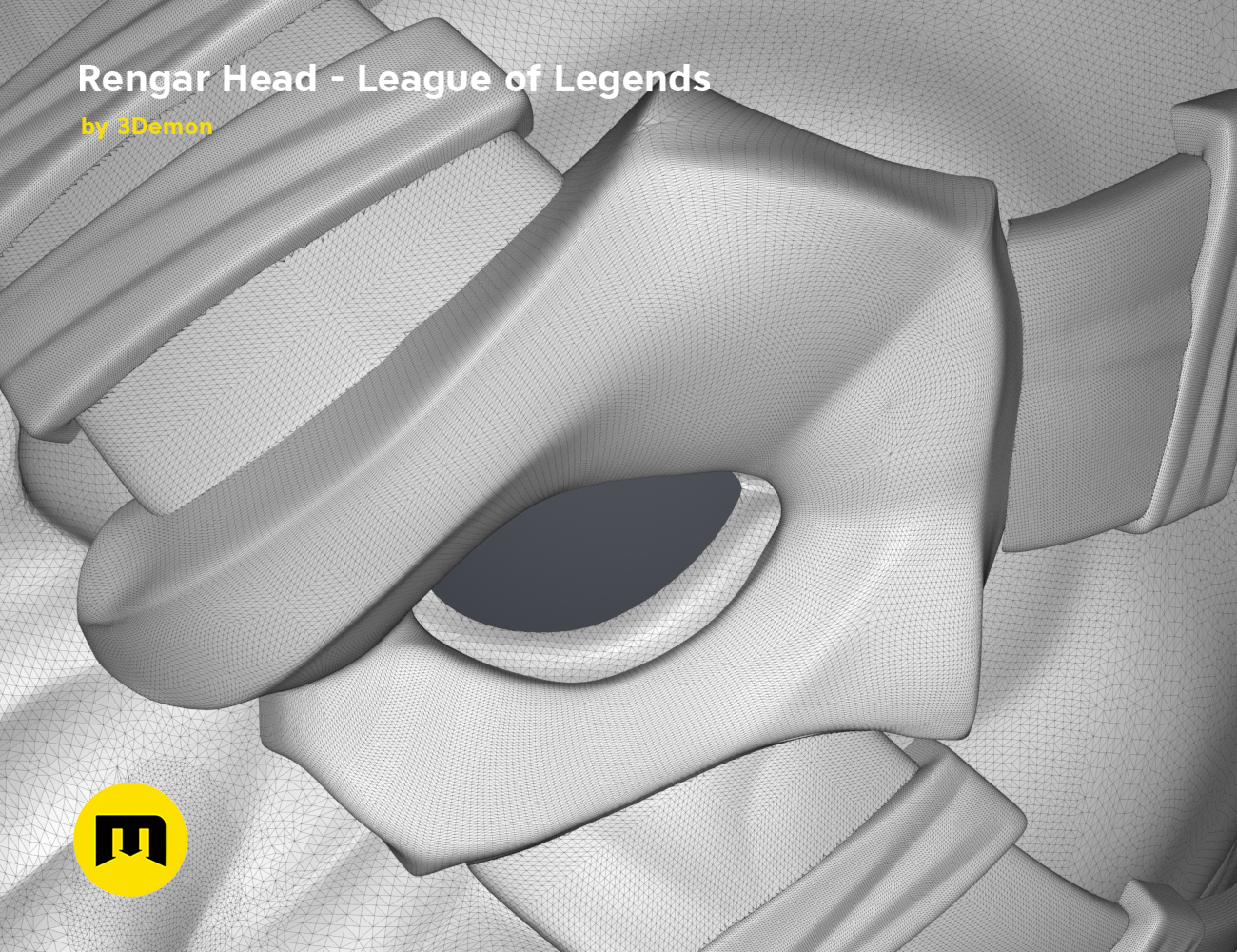 3D file Rengar Head – League of Legends 🎮・Model to download and 3D ...